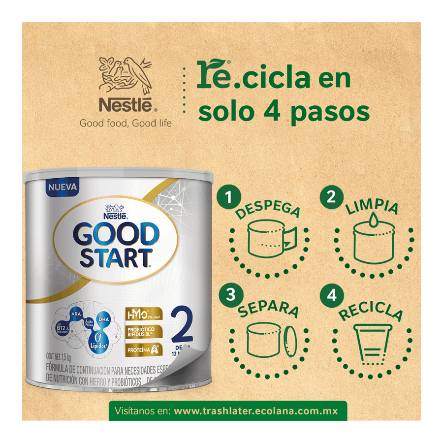 GOOD START® 2 400g/800g Fórmula infantil | Nestlé FamilyNes