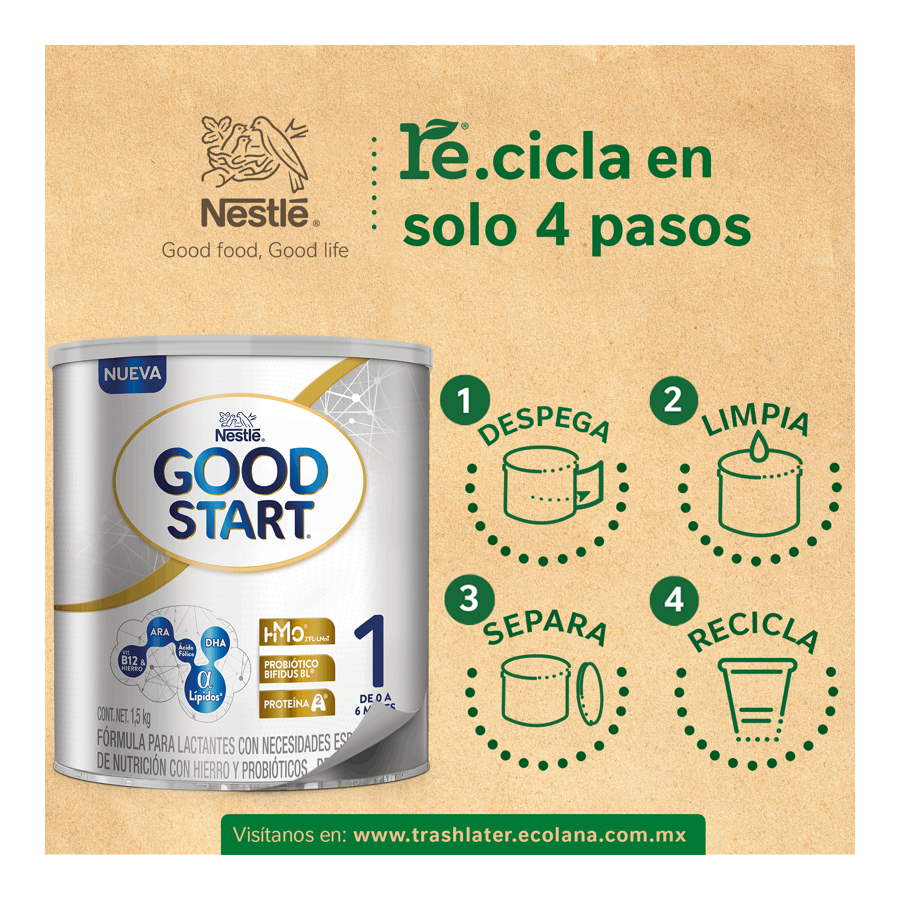 GOOD START® 1 400g/800g Fórmula infantil | Nestlé FamilyNes